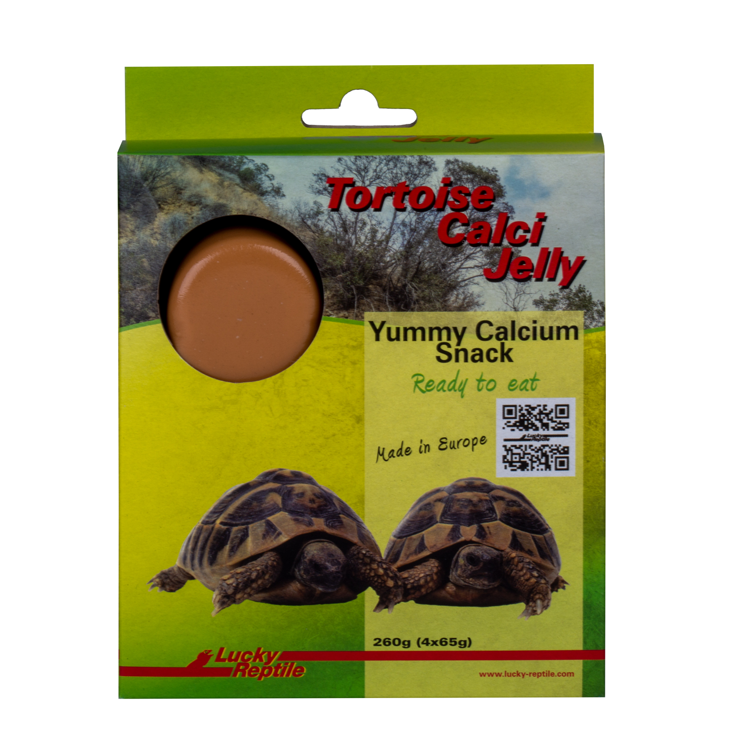 Lucky Reptile Tortoise Calci Jelly Inhalt 4 x 65g