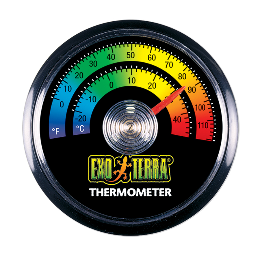 Exo Terra Analogthermometer für Terrarien