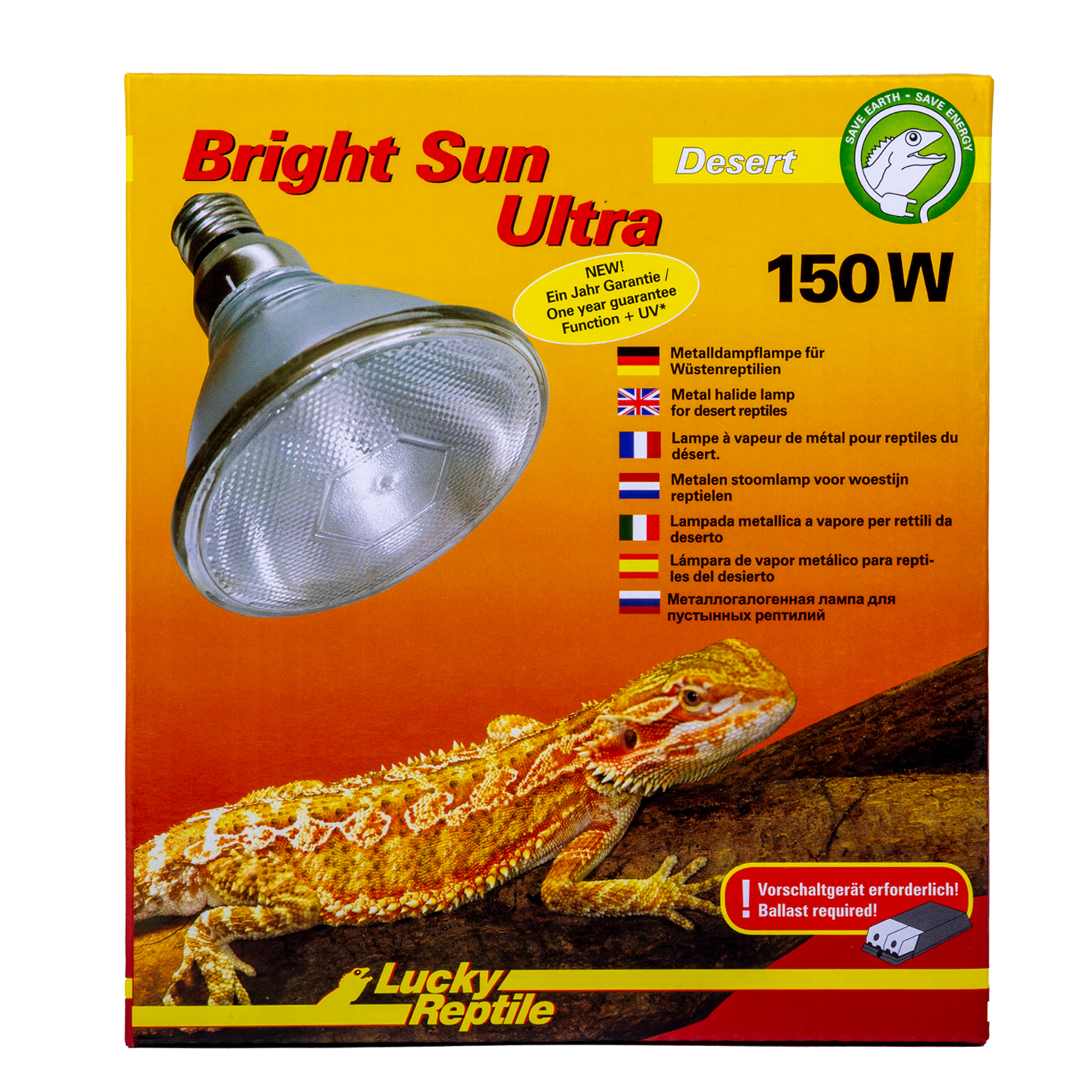 Lucky Reptile Bright Sun Ultra Desert 150 Watt